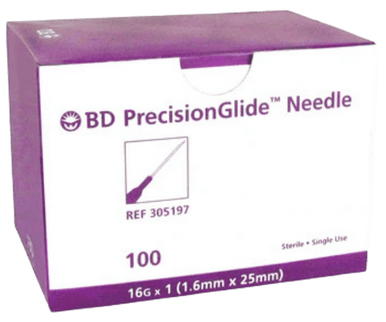 BD Precision Guide Needle 16G – Sterling Distributors